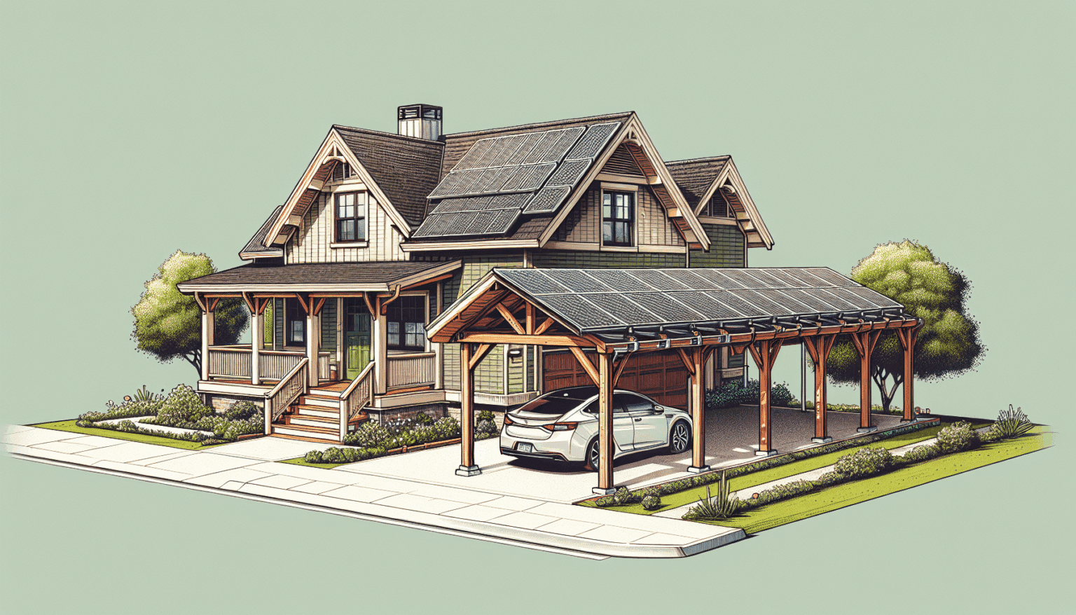 Eco-Friendly Car Port Covers: Protect Your Car and the Planet - Dallas ...