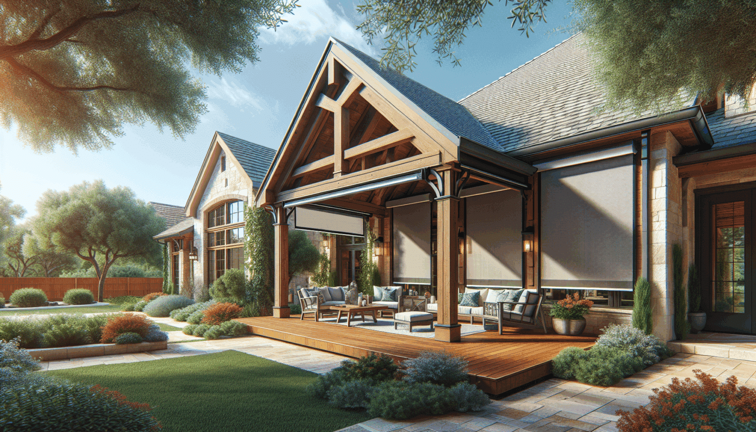 The Ultimate Buyer's Guide to Motorized Shade Screens - Dallas Pergola ...